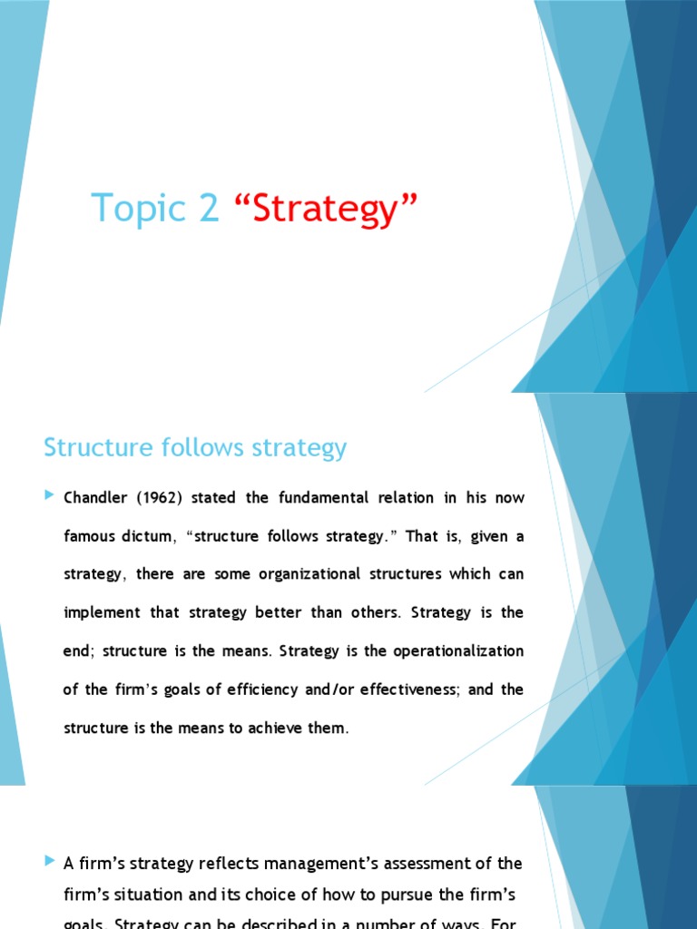 Topic 2 | PDF | Strategic Management | Innovation