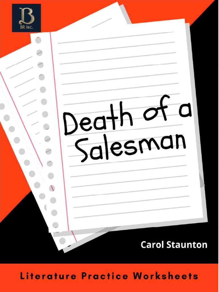 Death of A Salesman Literature Practice Worksheets Sample Pages | PDF ...
