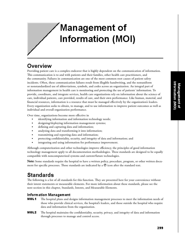 Jci Manual It | PDF | Medical Record | Information Security