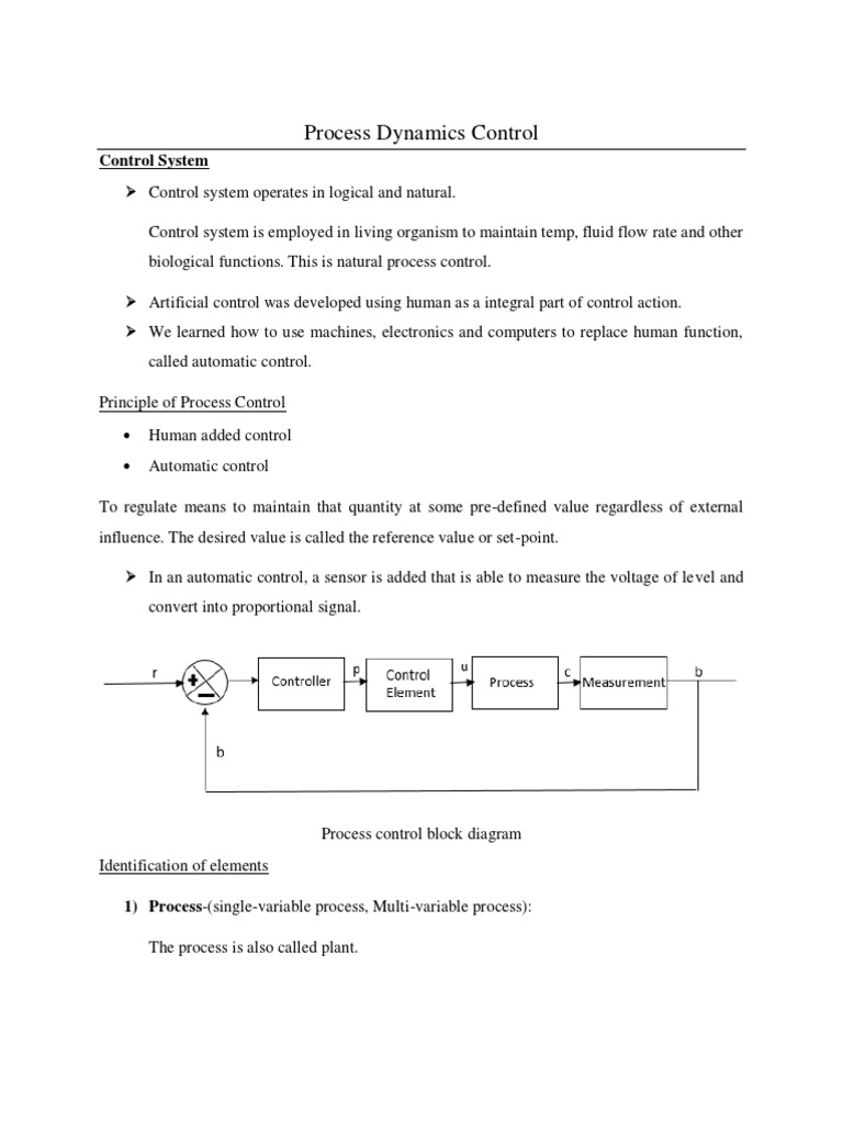 269 - Process Dynamic Control | PDF | Electric Motor | Valve
