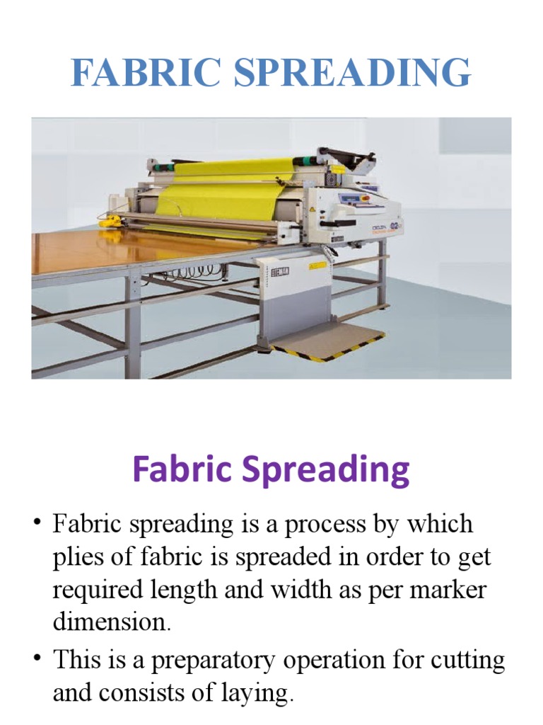 Fabric Spreading Slides | PDF | Length | Friction