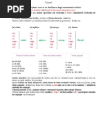 Verbe Predicative, Copulative, Auxiliare | PDF