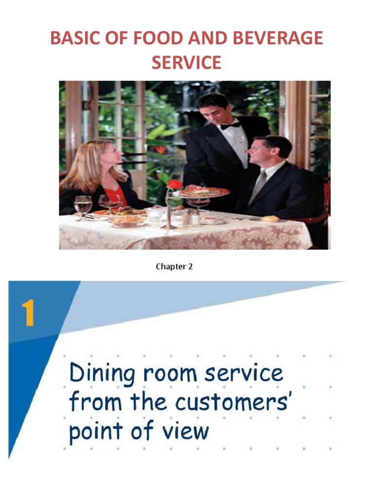 Basic of Food & Beverage Service | PDF | Restaurants | Foodservice
