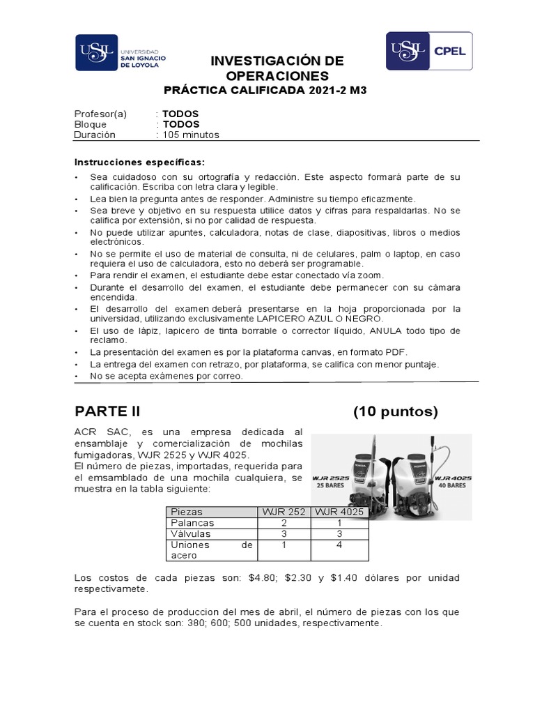 Practica de Invope | PDF | Prueba (evaluación) | Informática