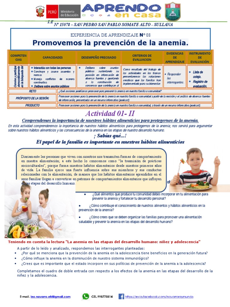 Act.02 - Exp 08 - DPCC 1ro - 2do | Download Free PDF | Adolescencia | Adultos