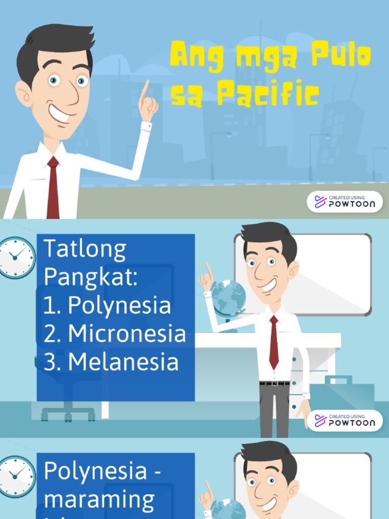 Ang Mga Pulo Sa Pacific | PDF