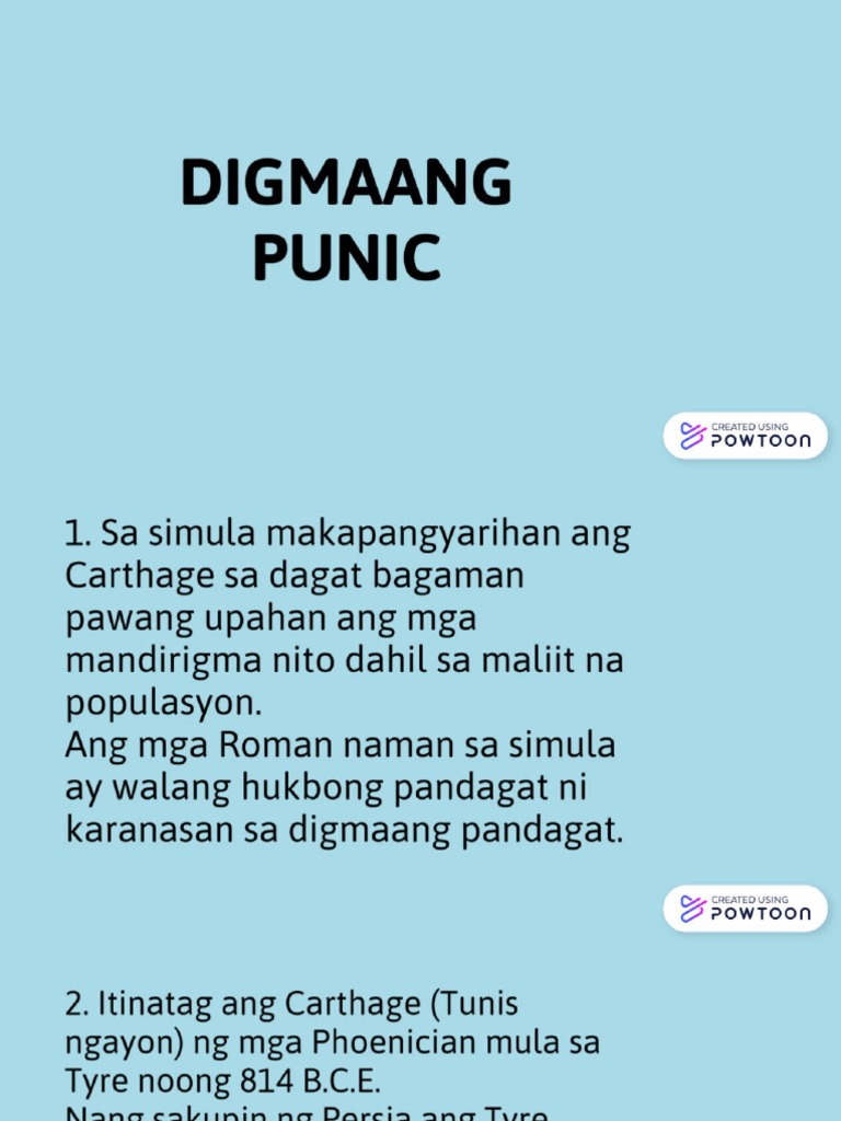 Digmaang Punic | PDF