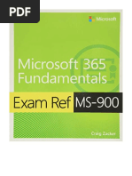 Exam Ms 900 Microsoft 365 Fundamentals Skills Measured PDF | PDF | Cloud Computing | Microsoft