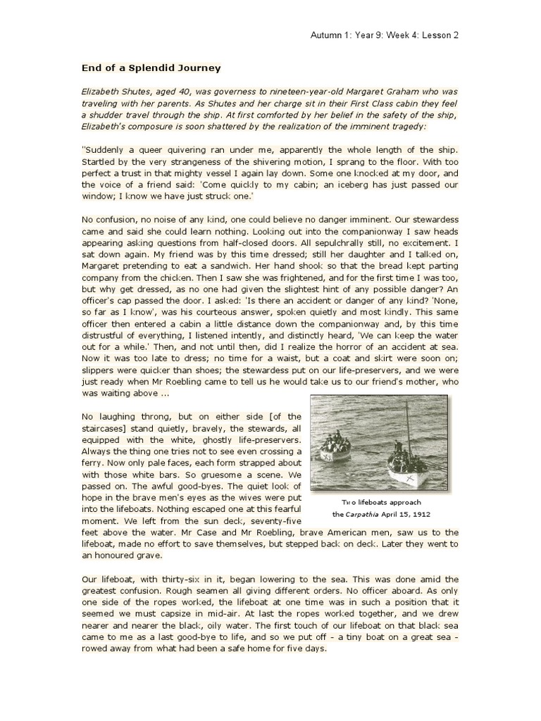 End of A Splendid Journey l2 | PDF | Ships | Shipping