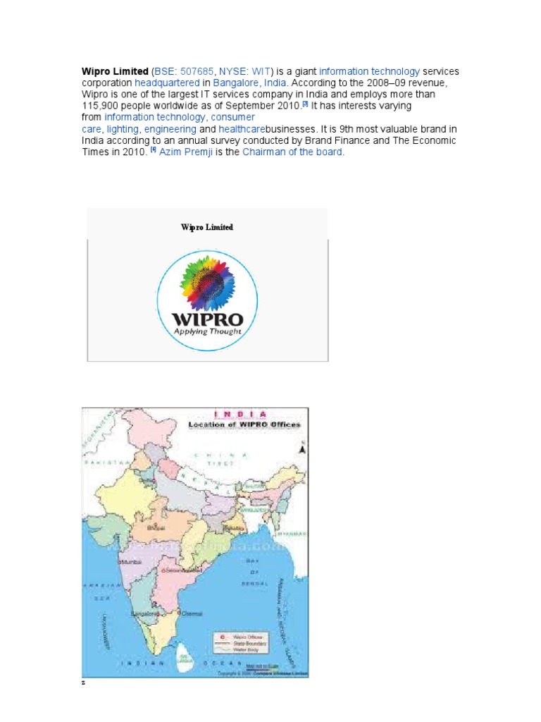 Wipro Limited | PDF