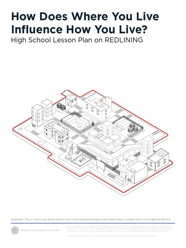 Redlining Lesson Plan Fillable | PDF | Health Equity | Home Owners ...