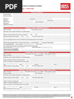 HDFC Ergo GHI Reimbursement Claim Form | PDF | Insurance | Hospital