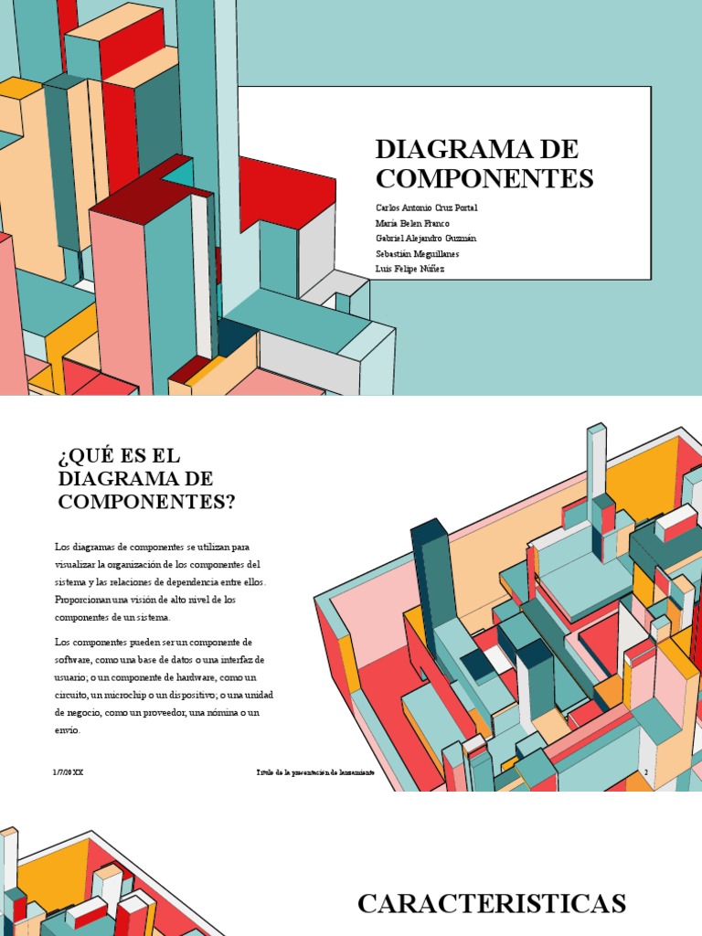 Diagrama de Componentes | PDF | Software | Ingeniería de software