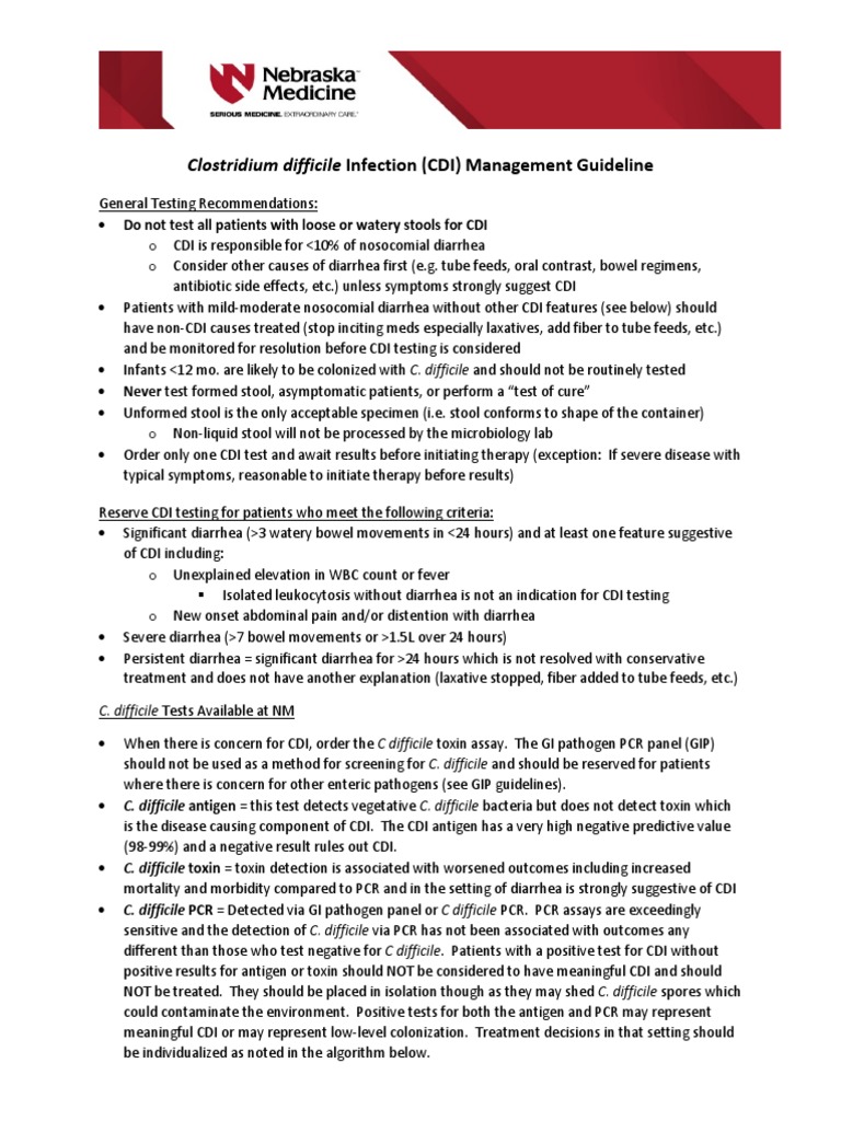 Cdi 2021 Final | PDF | Diarrhea | Clinical Medicine