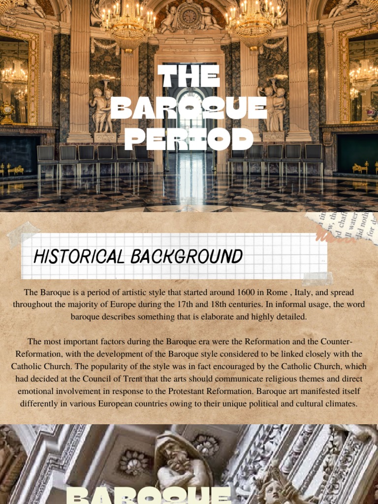 The Baroque Period | PDF | Baroque