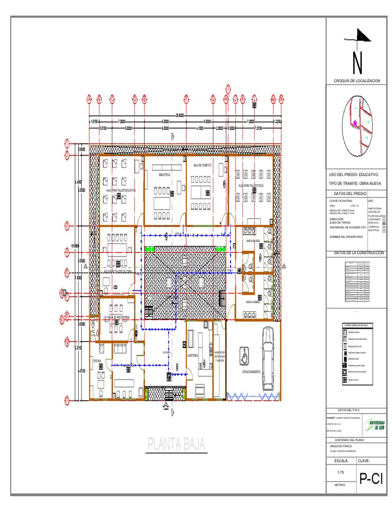 Plano Contra Incendios | PDF | Protección contra incendios | Incendios