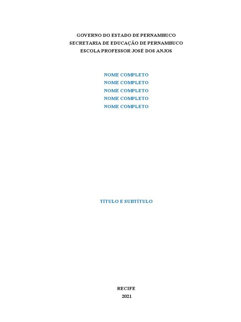 Modelo Do TCF | PDF | Metodologia