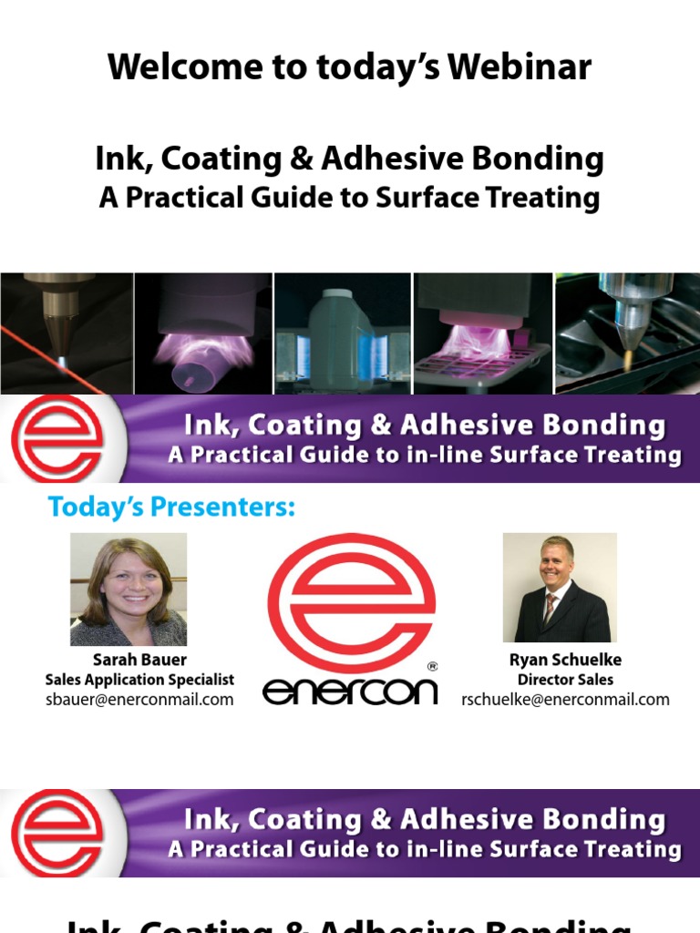 Enercon Practical Guideto Surface Treating PPT | PDF | Plasma (Physics ...