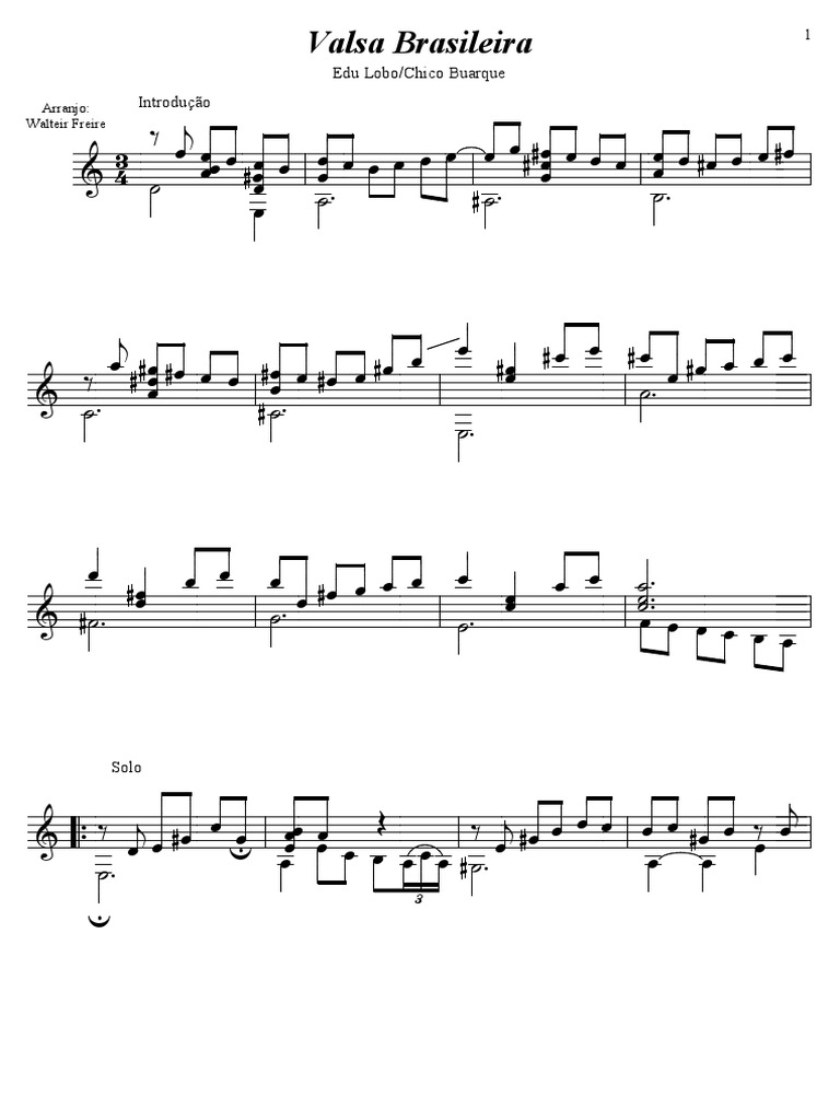 Valsa Brasileira | PDF