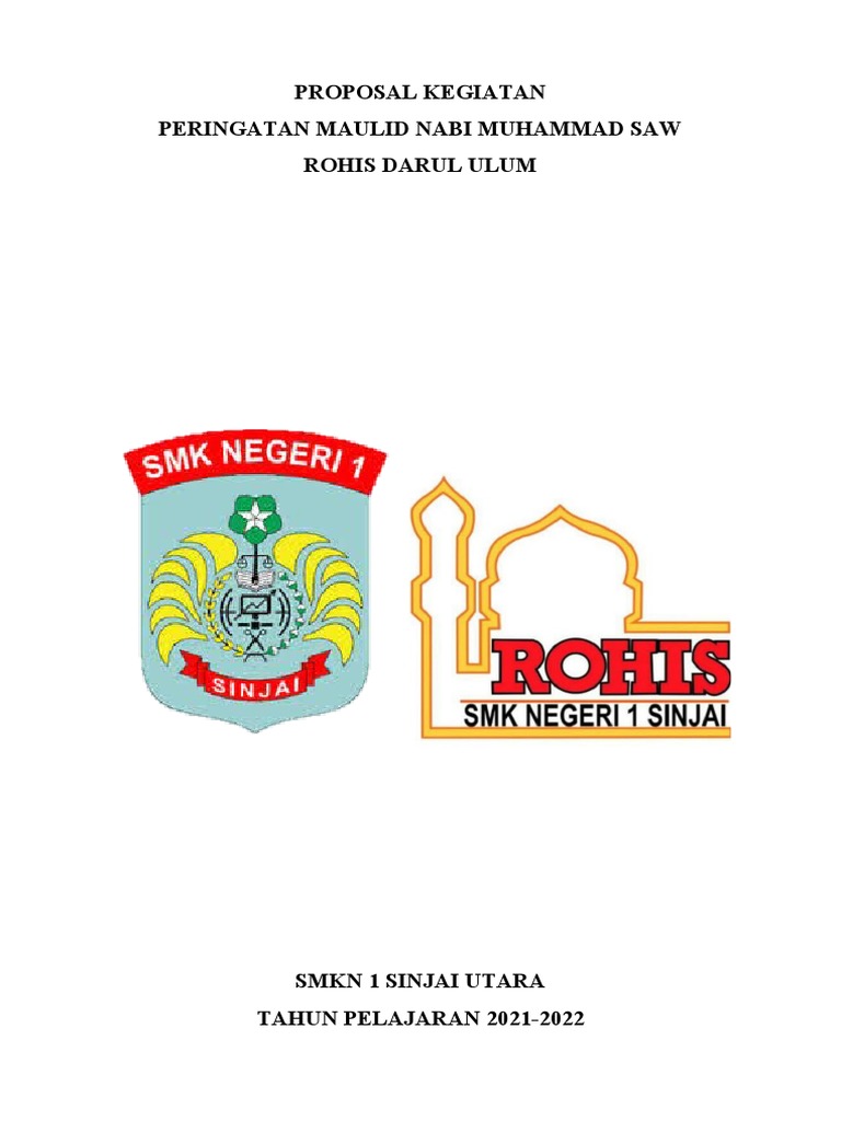 Proposal Kegiatan Rohis Maulid | PDF
