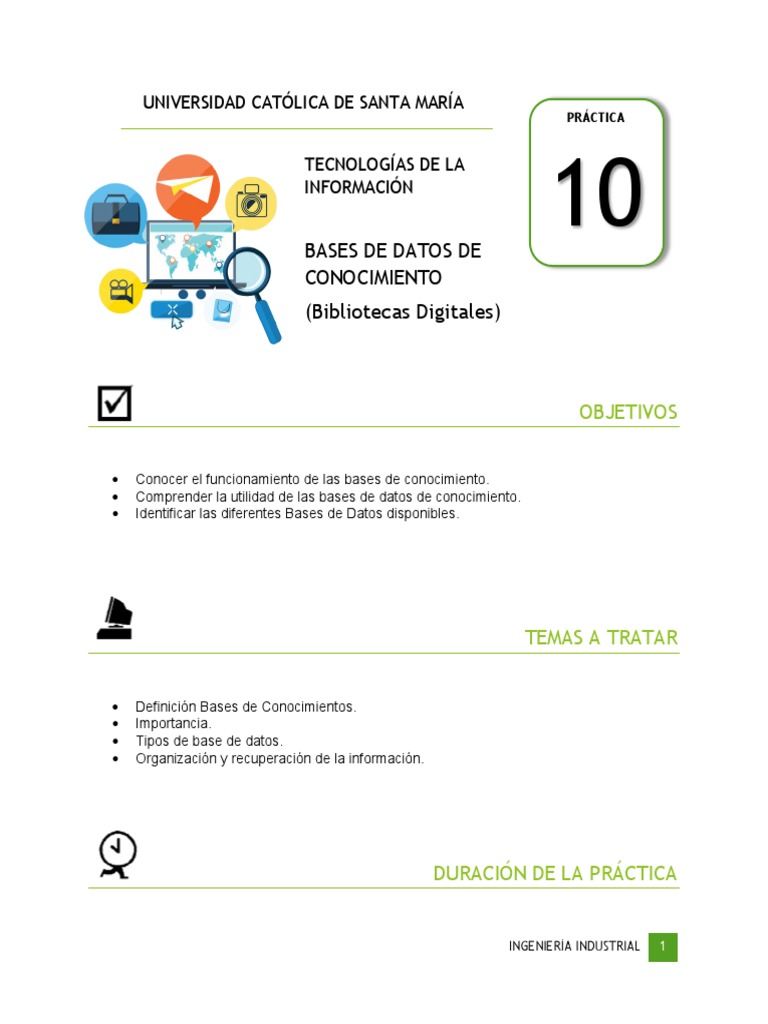 Práctica N°10 Bases de Conocimiento | PDF | Bases de datos | Microsoft ...