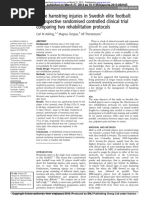 Askling Protocol | PDF | Physical Therapy | Knee