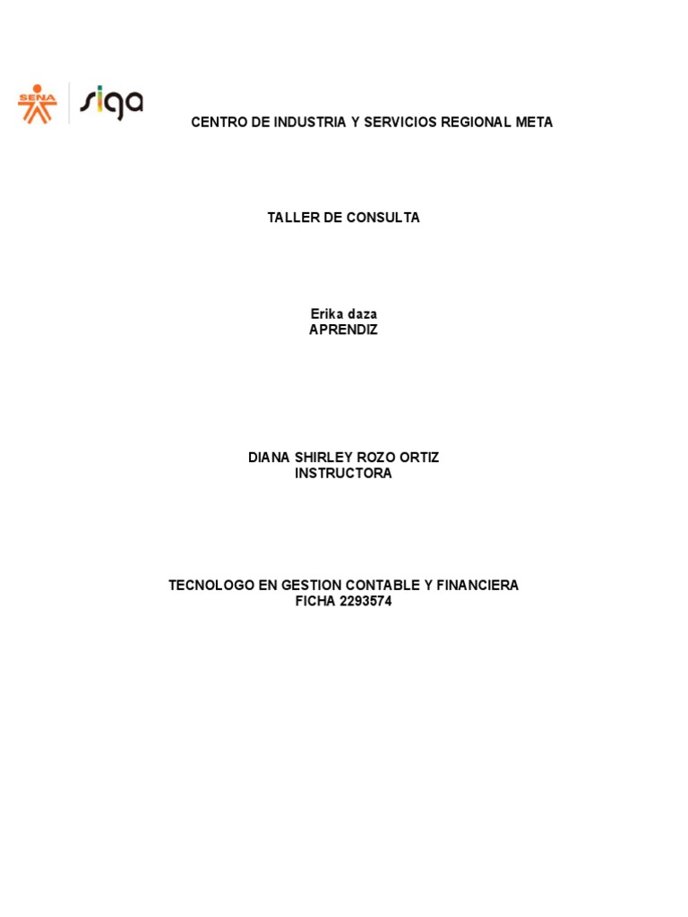 Taller Consulta Diana Rozo | PDF | Compartir (Finanzas) | Dividendo