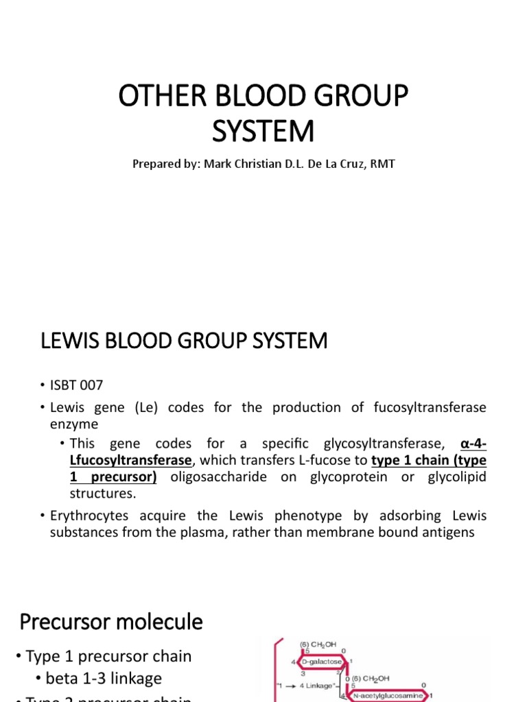 Blood Group Systems Overview | PDF | Clinical Medicine | Blood