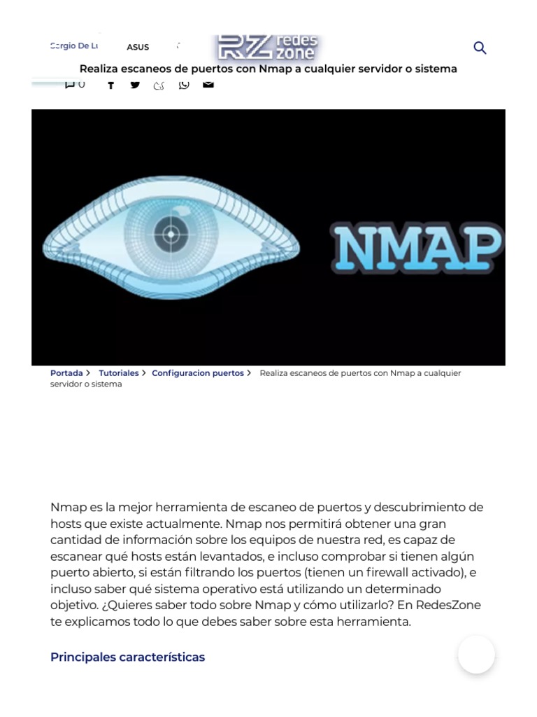 Escanear Puertos Con Nmap - Listado de Comandos Nmap | PDF | Cortafuegos (informática ...