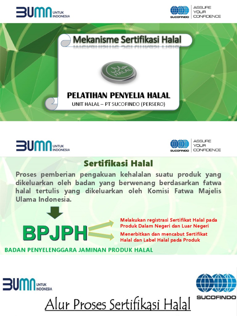 Proses Sertifikasi Halal di Indonesia | PDF