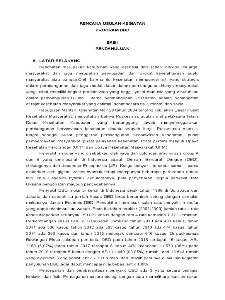 Narasi Ruk DBD | PDF