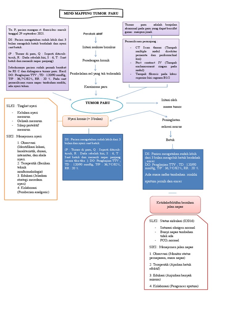 Mind Maping Tumor Paru | PDF