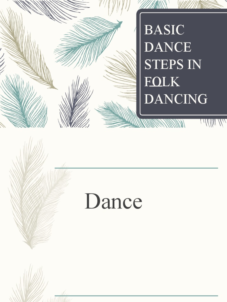 Basic Dance Steps | PDF