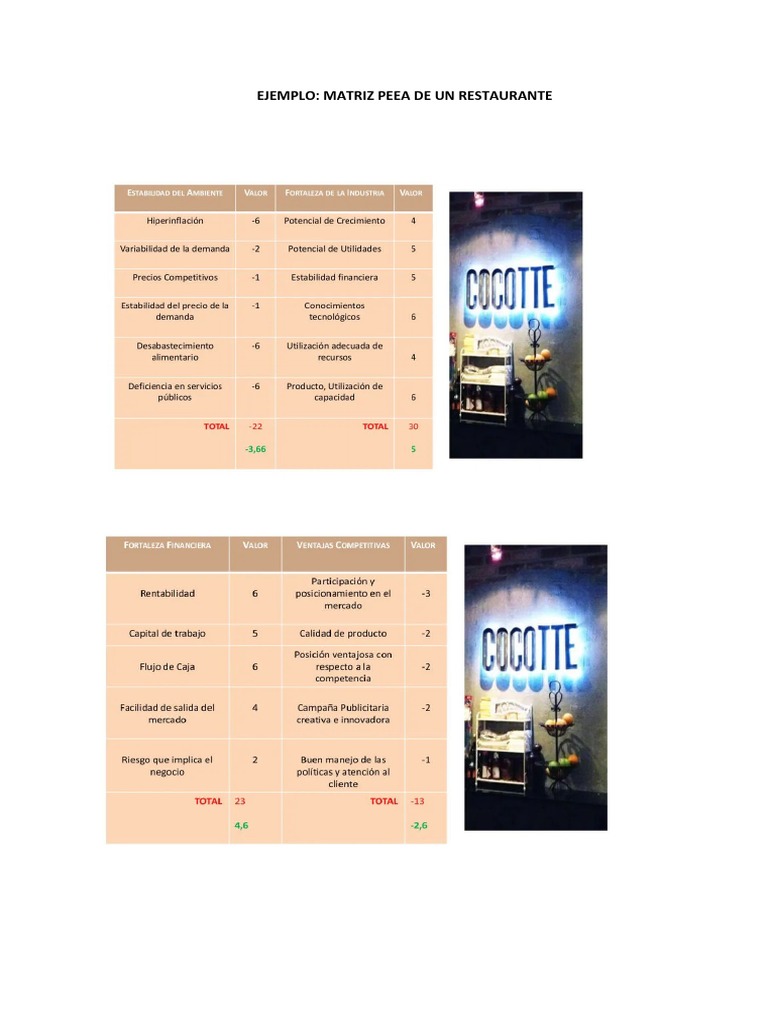 Ejemplo de Peea | PDF