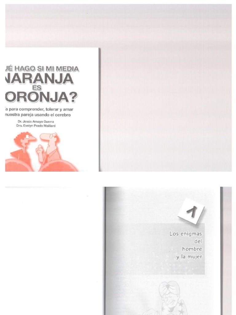 Que Hago Si Mi Media Naranja Es Toronja | PDF