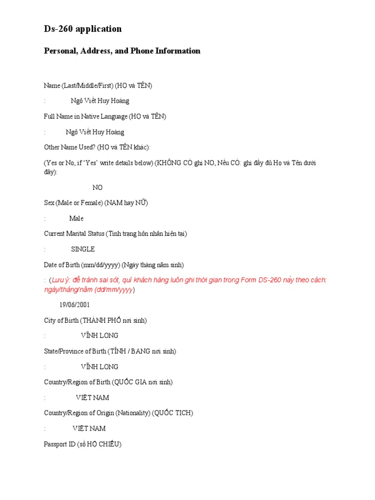 B.mẫu Đơn Ds-260 | PDF