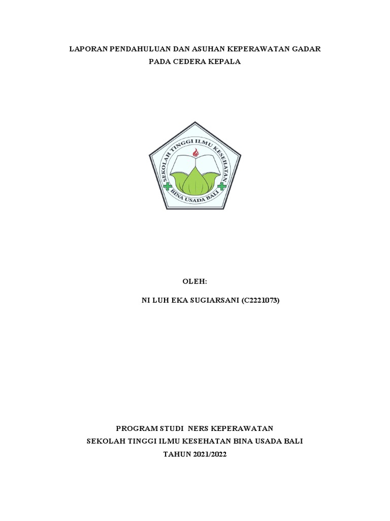 Eka Sugiarsani C2221073 LP Dan Askep Gadar CKR | PDF