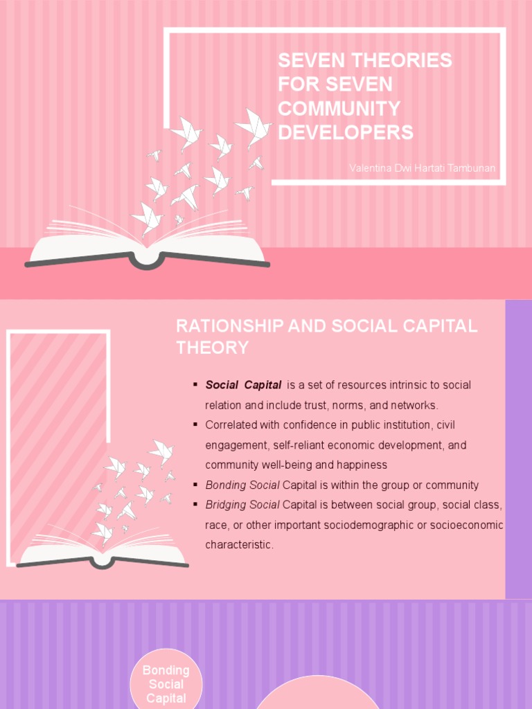Seven theories for community development | PDF | Social Capital ...