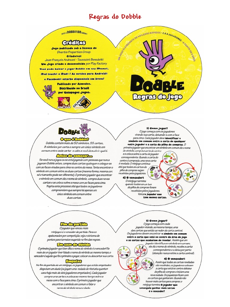 Dobble - Regras 3pg | PDF
