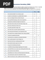 Metacognitive Awareness Inventory With Scoring Guide | PDF ...