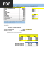 Caso Resuelto Prorrateo Costos Indirectos de Fabricacion Primario Secundario y Final 2022 A ...