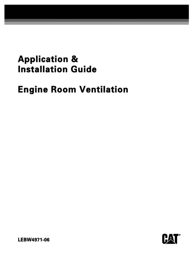 Engine Roo Ventilation Guide | PDF | Ventilation (Architecture) | Duct ...