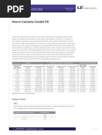Belden Conduit Capacity Chart PDF | PDF