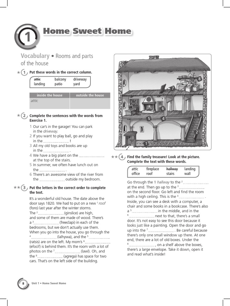 แบบฝึกหัด Move It 3 Unit 1 | PDF