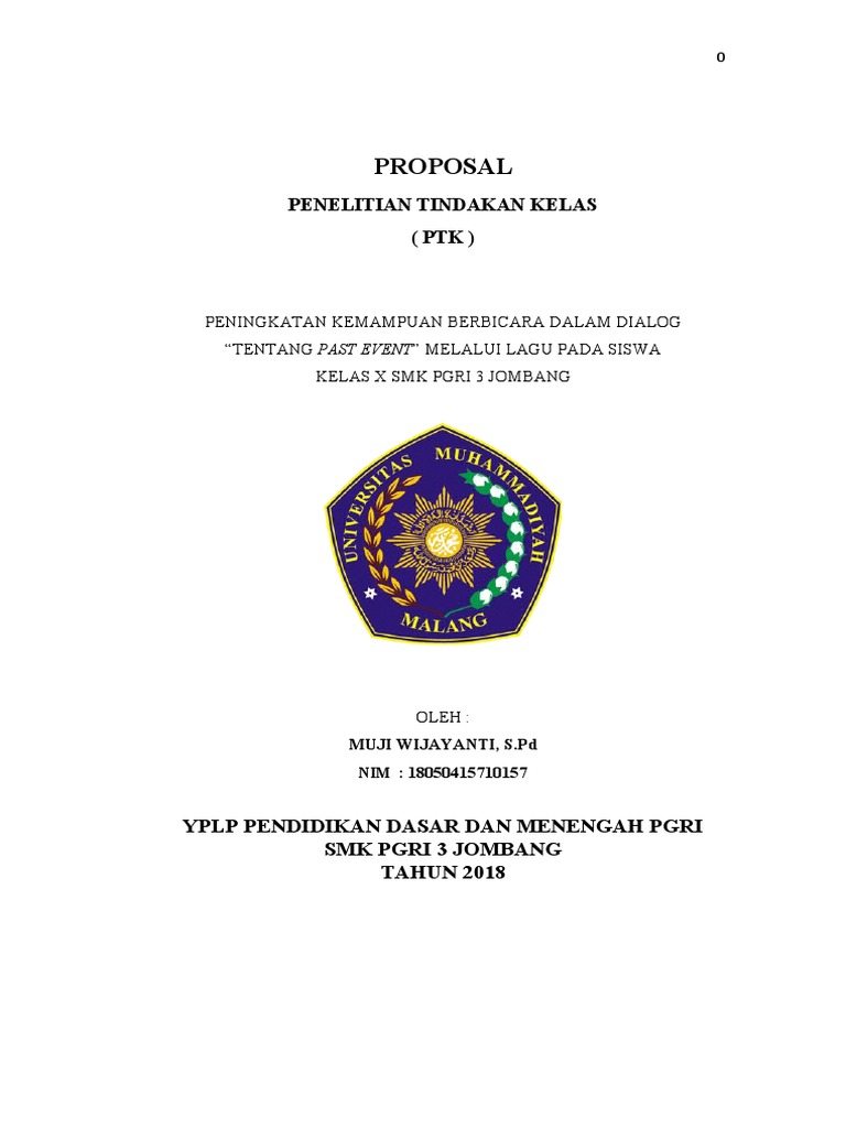 Proposal PTK | PDF