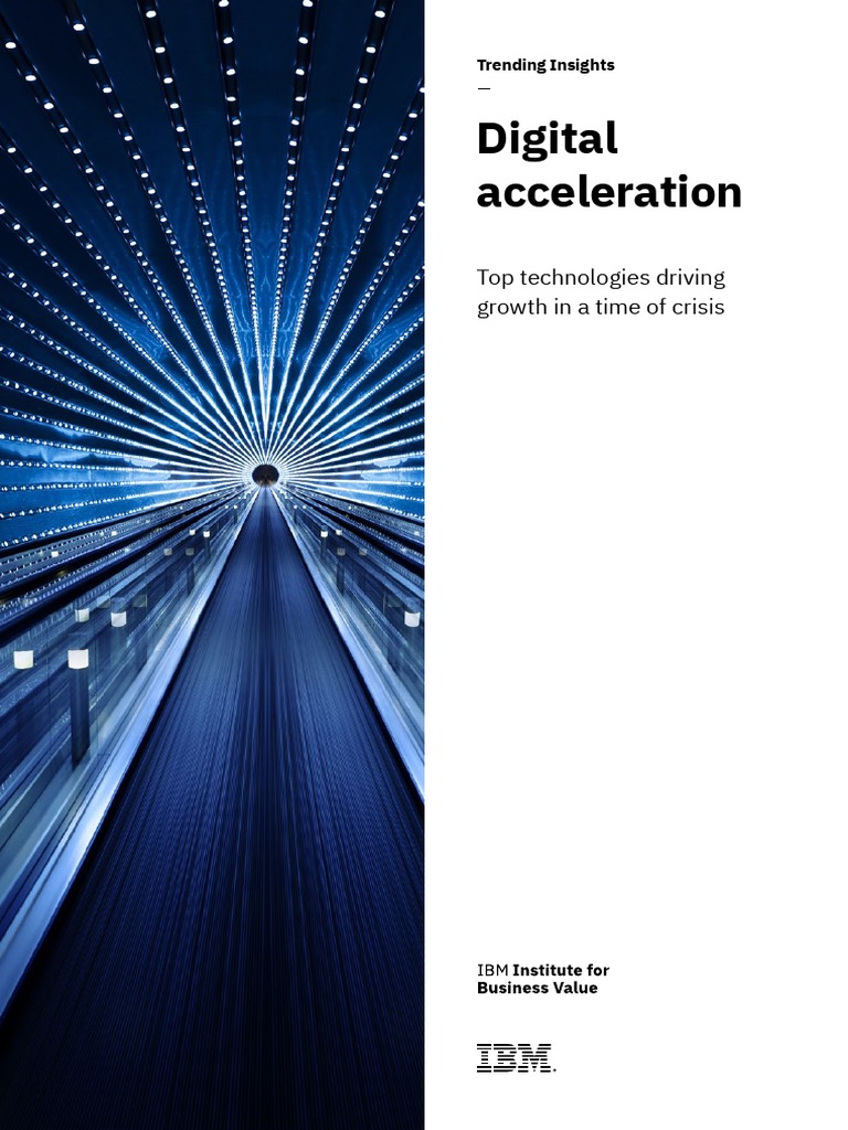 Digital Acceleration | PDF | Internet Of Things | Automation