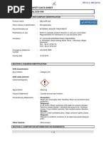 Safety Data Sheet Quorum Clear V: Section 1. Product and Company ...