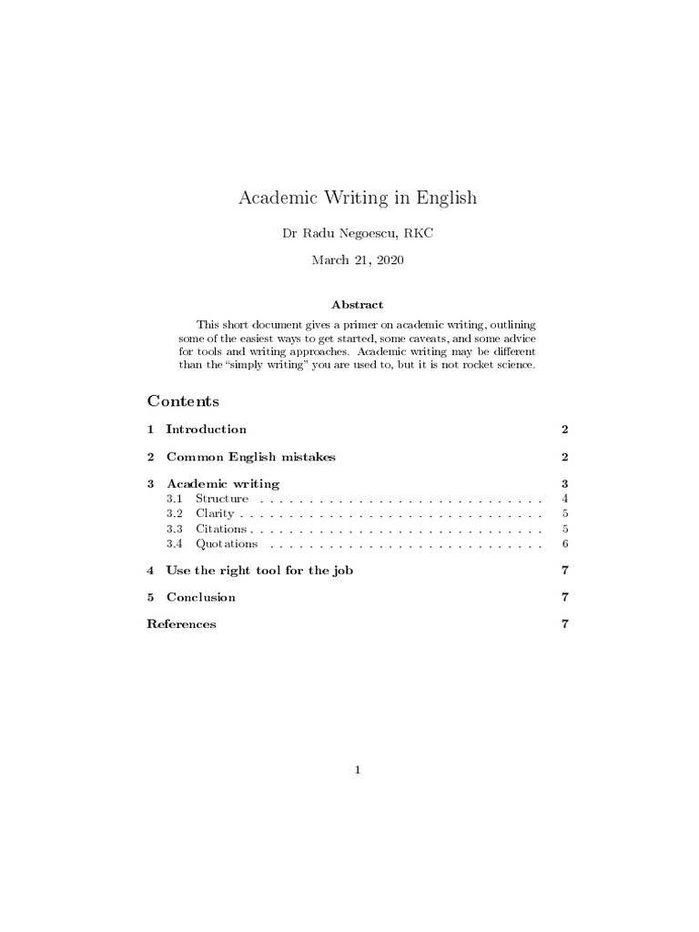Academic Writing Essentials Guide | PDF | Critical Thinking | Essays