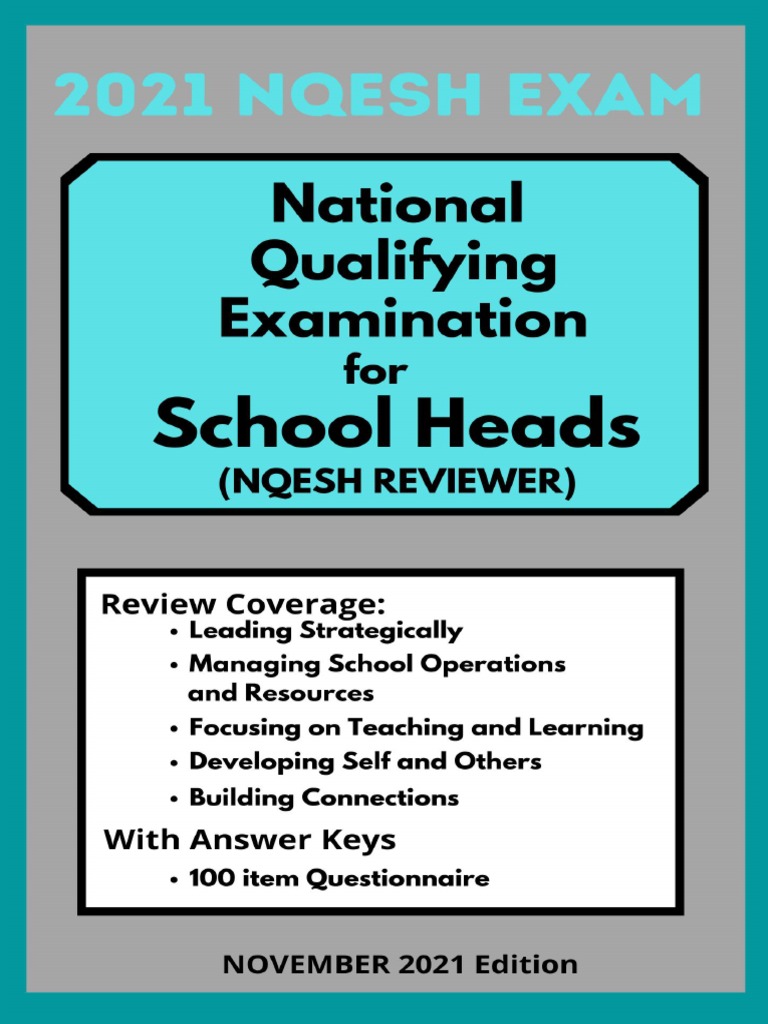 2021 Nqesh Reviewer November Edition | PDF | Teachers | Learning