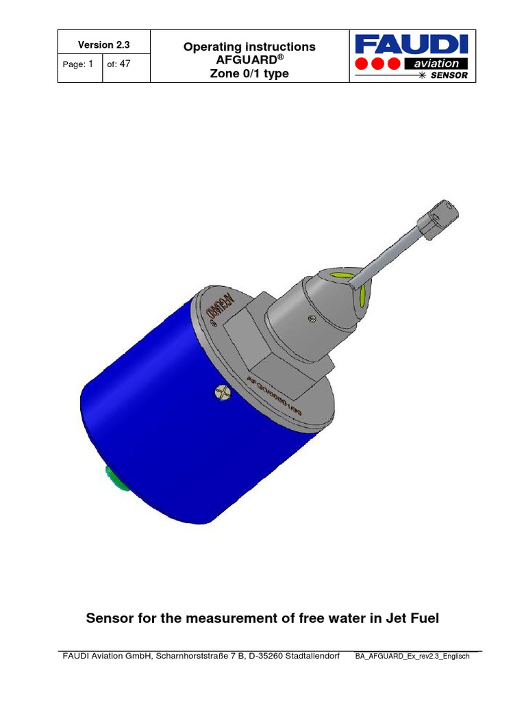 Operating Instructions AFGUARD Zone 0-1 Type - BA - AFGUARD - Ex - Rev2 ...